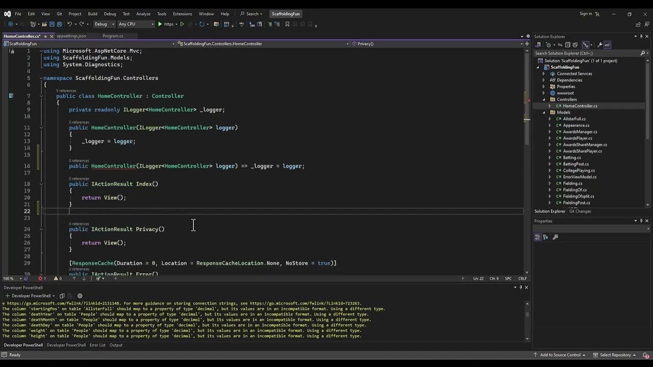 Database Scaffolding 03 Lambda Youtube