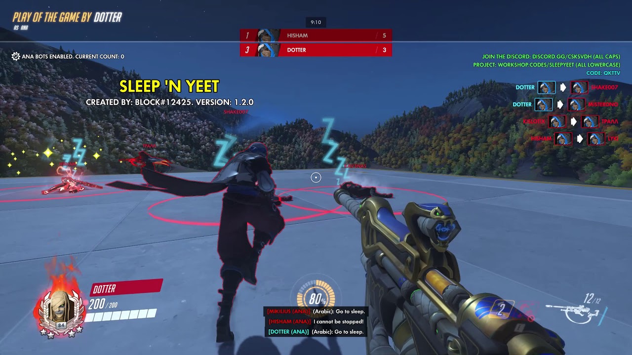 OverWatch - Sleep 'N Yeet ( Workshop ) - YouTube