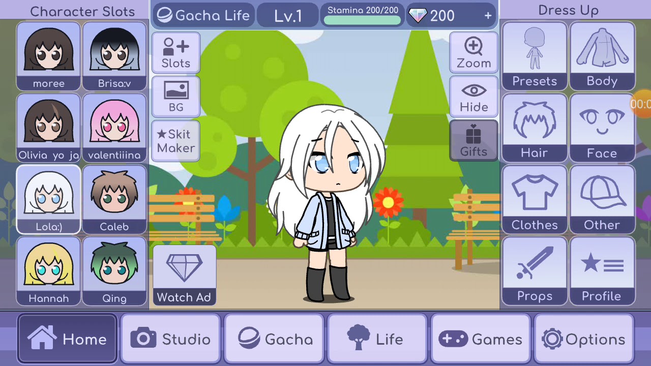 Gacha Life haciendo un avatar de Dora la exploradora parte 1 - YouTube