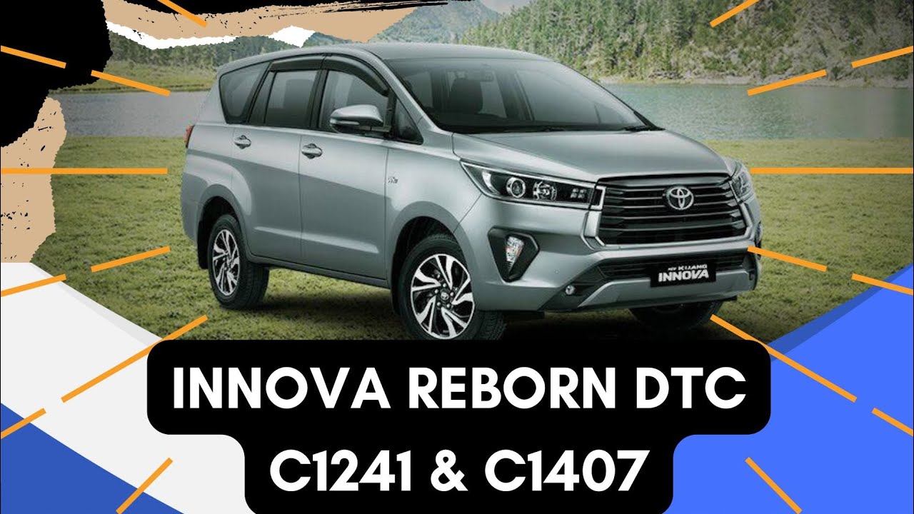 Innova reborn Dengan DTC C1241 & C1407 #automobile #toyota # ...