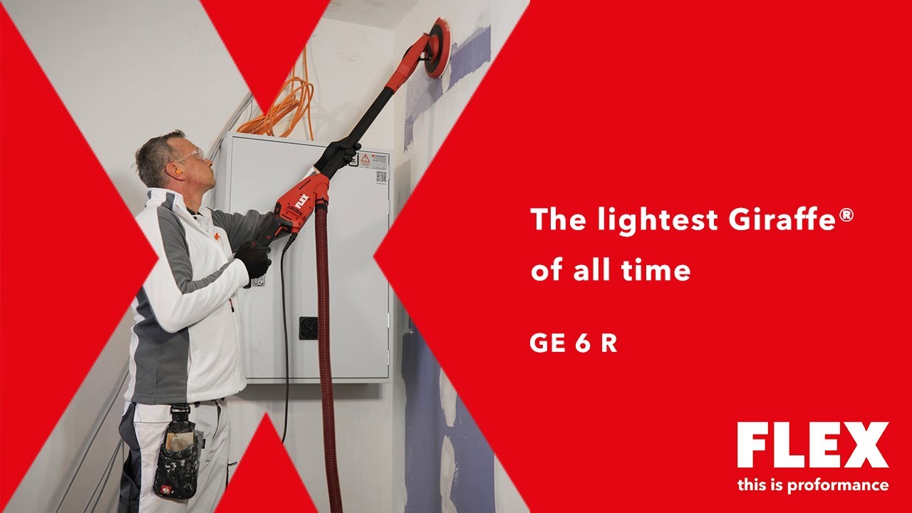 The lightest Giraffe®️ of all time - GE 6 R-EC from FLEX - YouTube