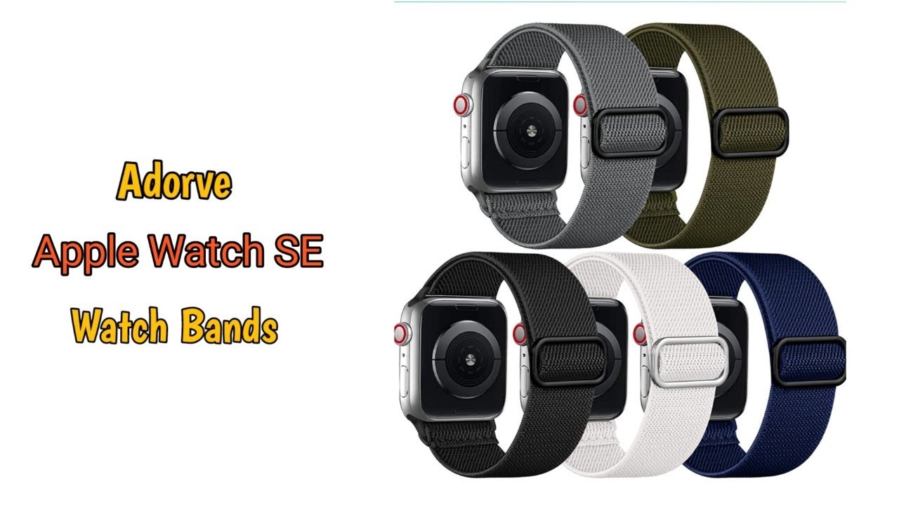 Apple Watch SE2 Watch Bands - YouTube