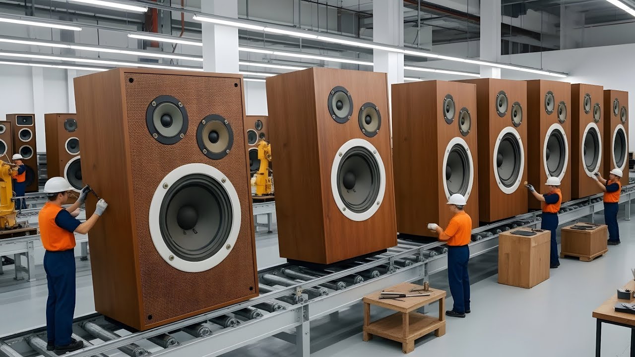 Inside the Marantz Factory | How Vintage Marantz Speakers Are Made ...