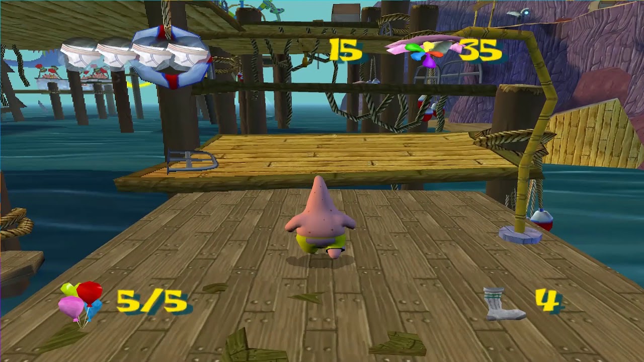 [SS:BFBB]Shiny Objects Challenge | Through the sea caves - YouTube