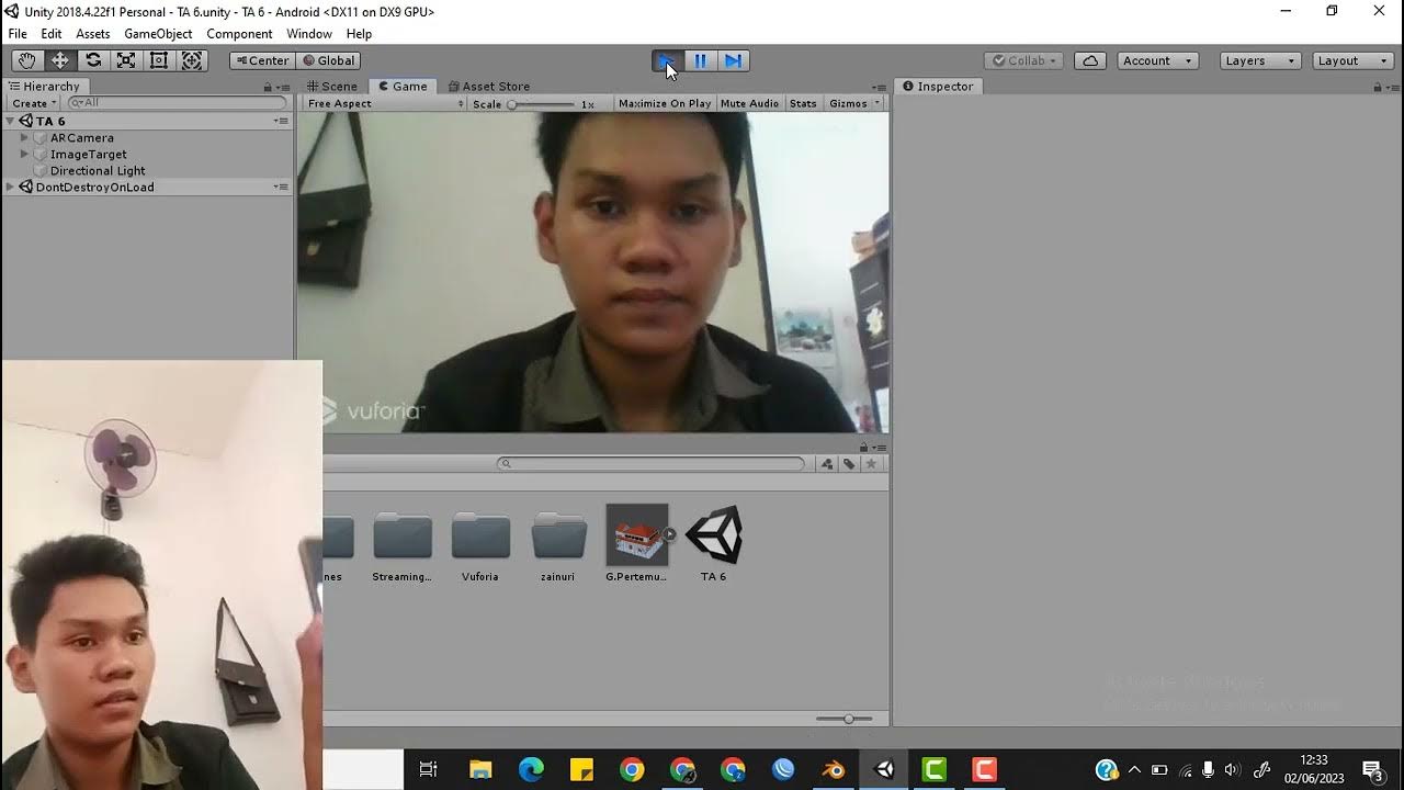 AUGMENTED REALITY (AR) PADA UNITY #TA5 - YouTube