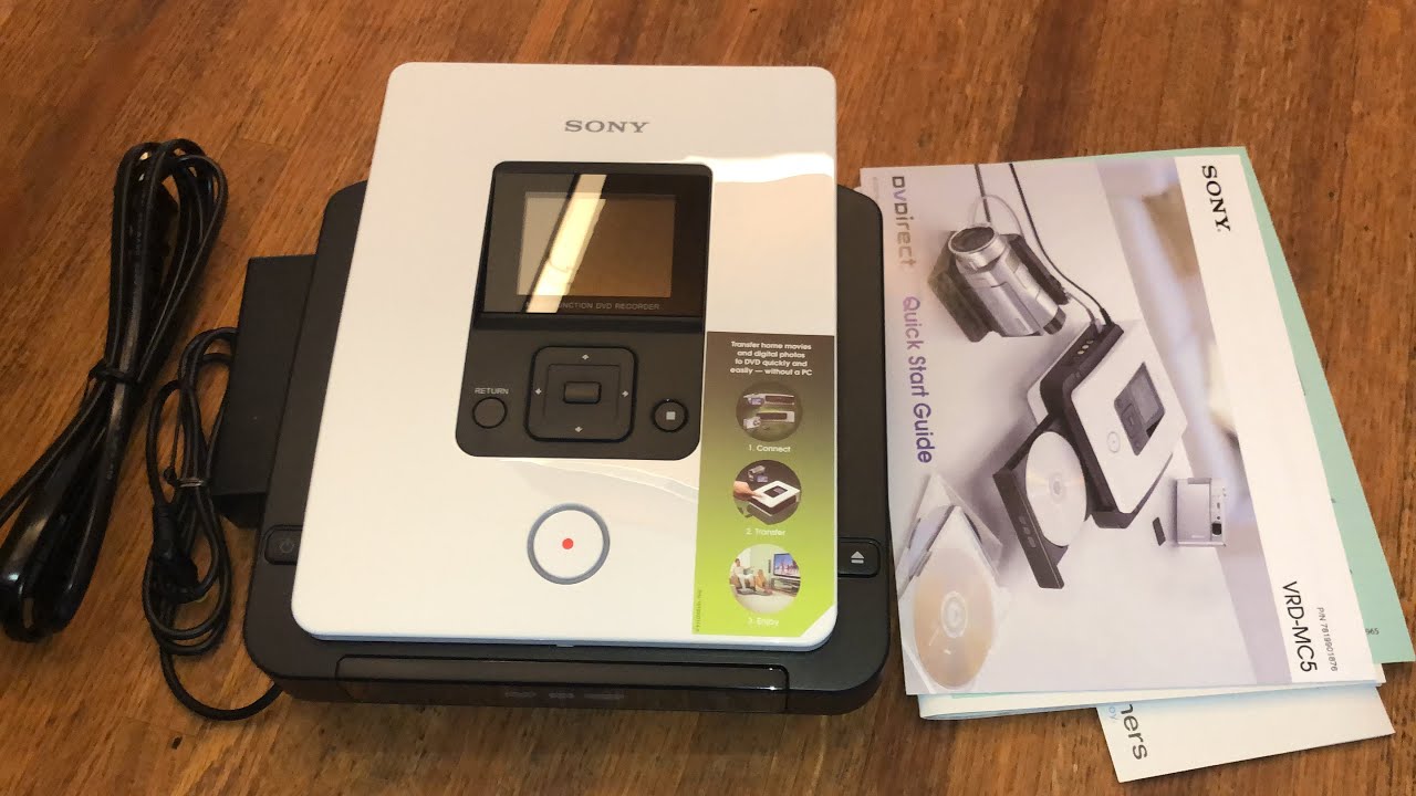 Look at @ Un-BoXing Sony Multi Function DVD Recorder VRD-MC5 DVDirect ...
