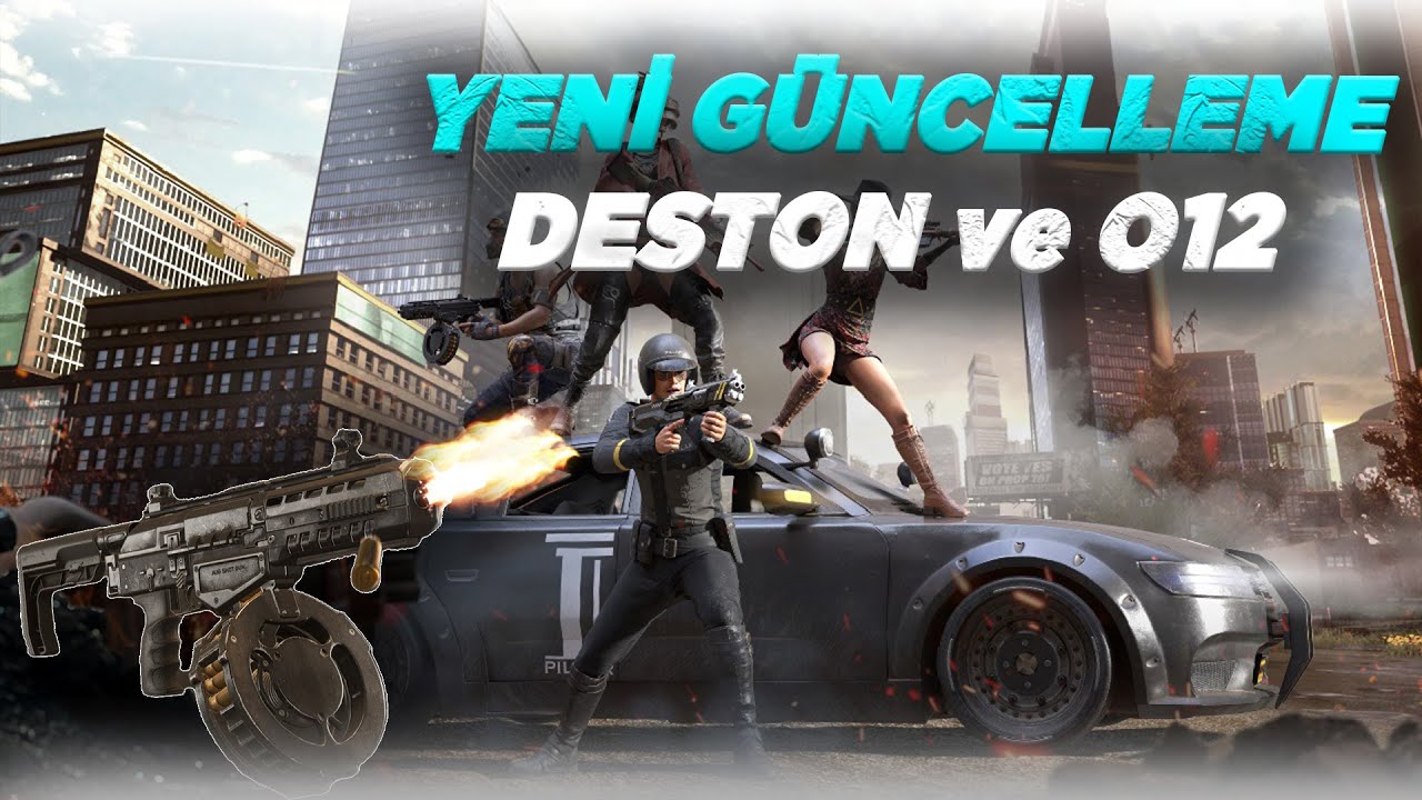 YENİ MAP DESTON VE YENİ SİLAH O12! - #pubg - YouTube