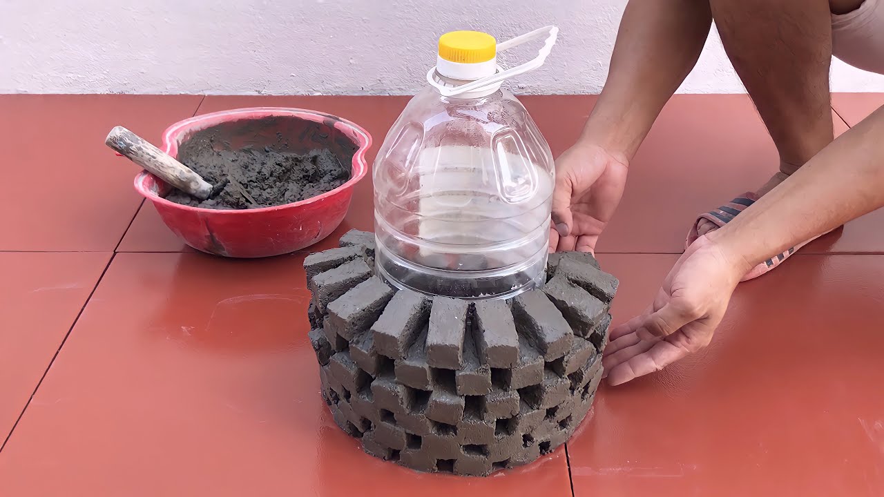Amazing Creative Ideas From Cement - DIY Simple Cement Flower Pots At ...