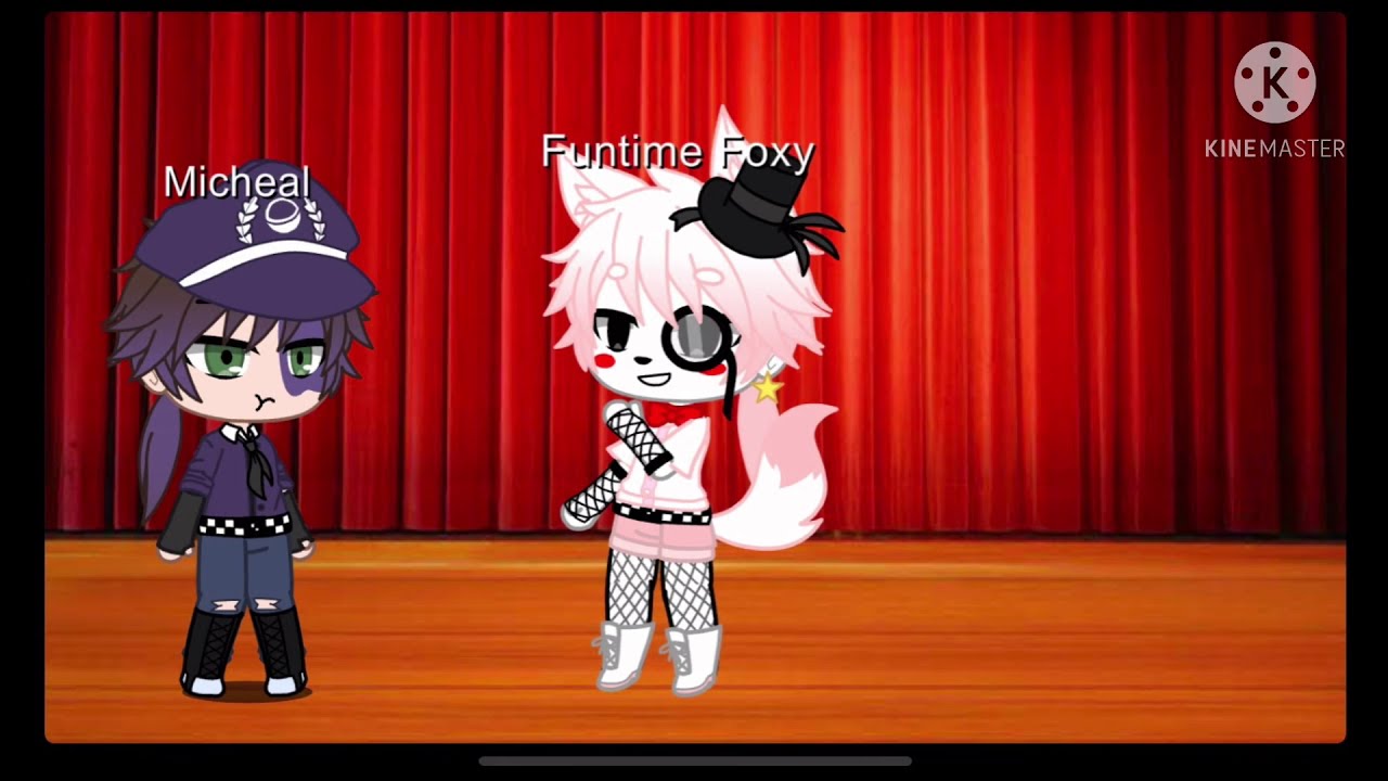 Funtime Foxy Voice Lines|| Gacha club - YouTube