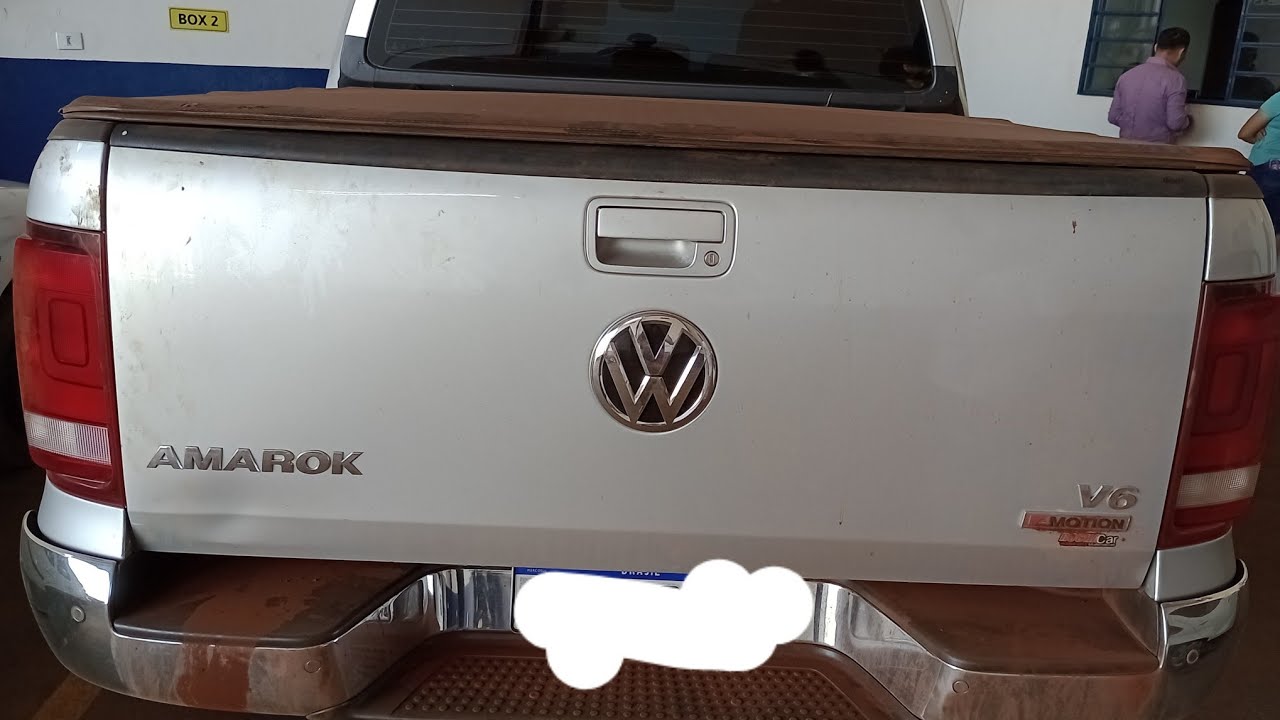 Localização do número do chassi e motor da VW Amarok V6 High 2019/2019 ...