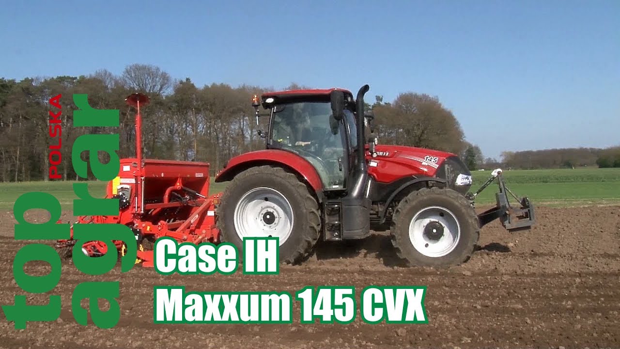 Case IH Maxxum 145 CVX - test ciągnika - YouTube