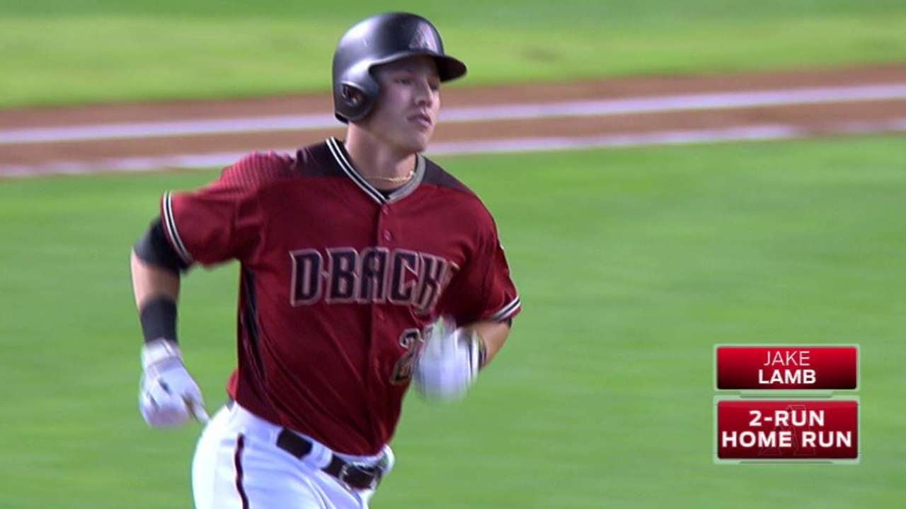 CWS@ARI: Lamb crushes two-run home run to left field - YouTube