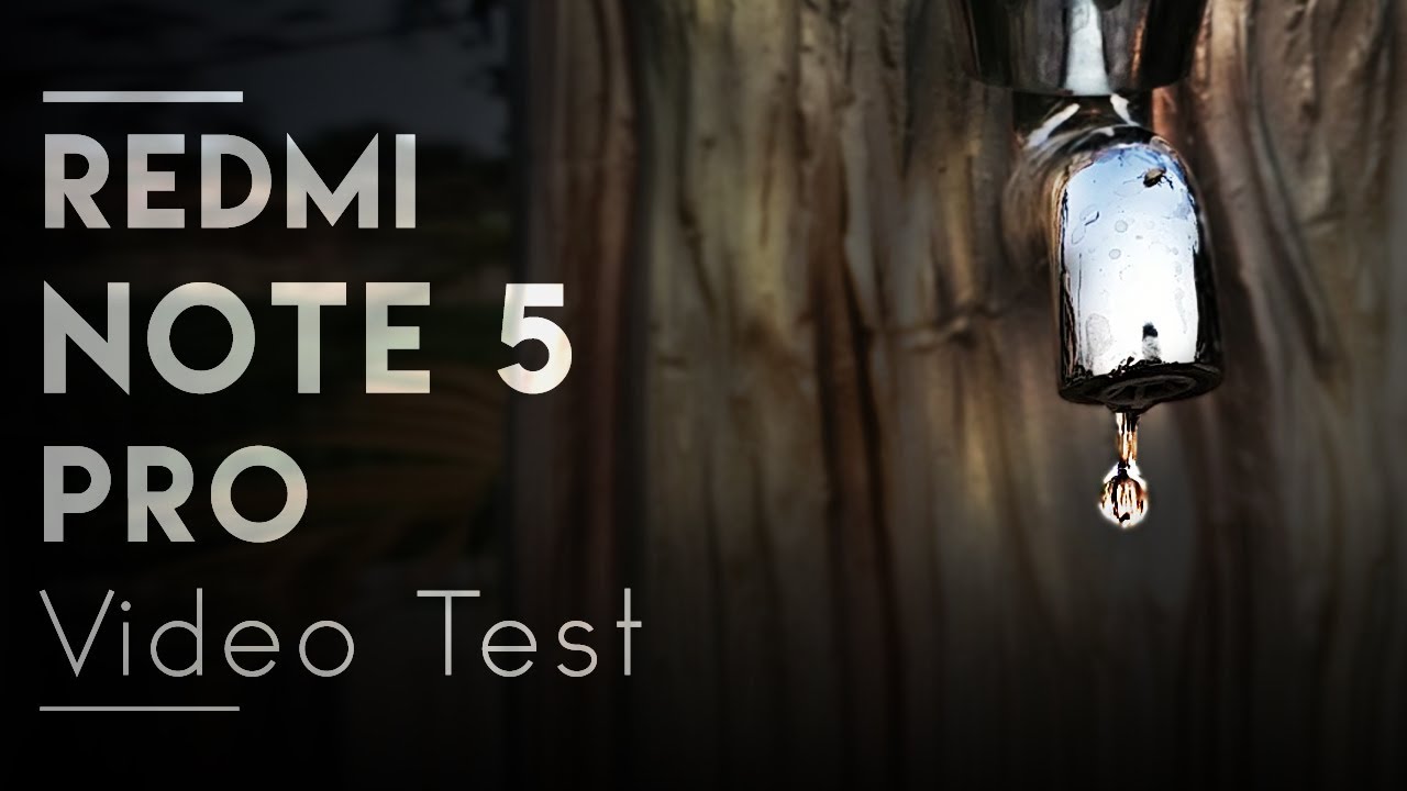 Redmi Note 5 Pro Cinematic Video Test (4K)