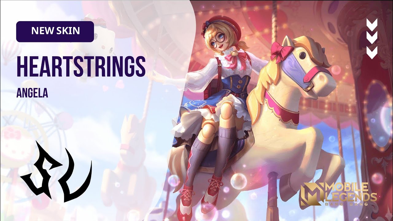 MLBB : ANGELA - 'HEARTSTRINGS' | NEW SKIN - YouTube