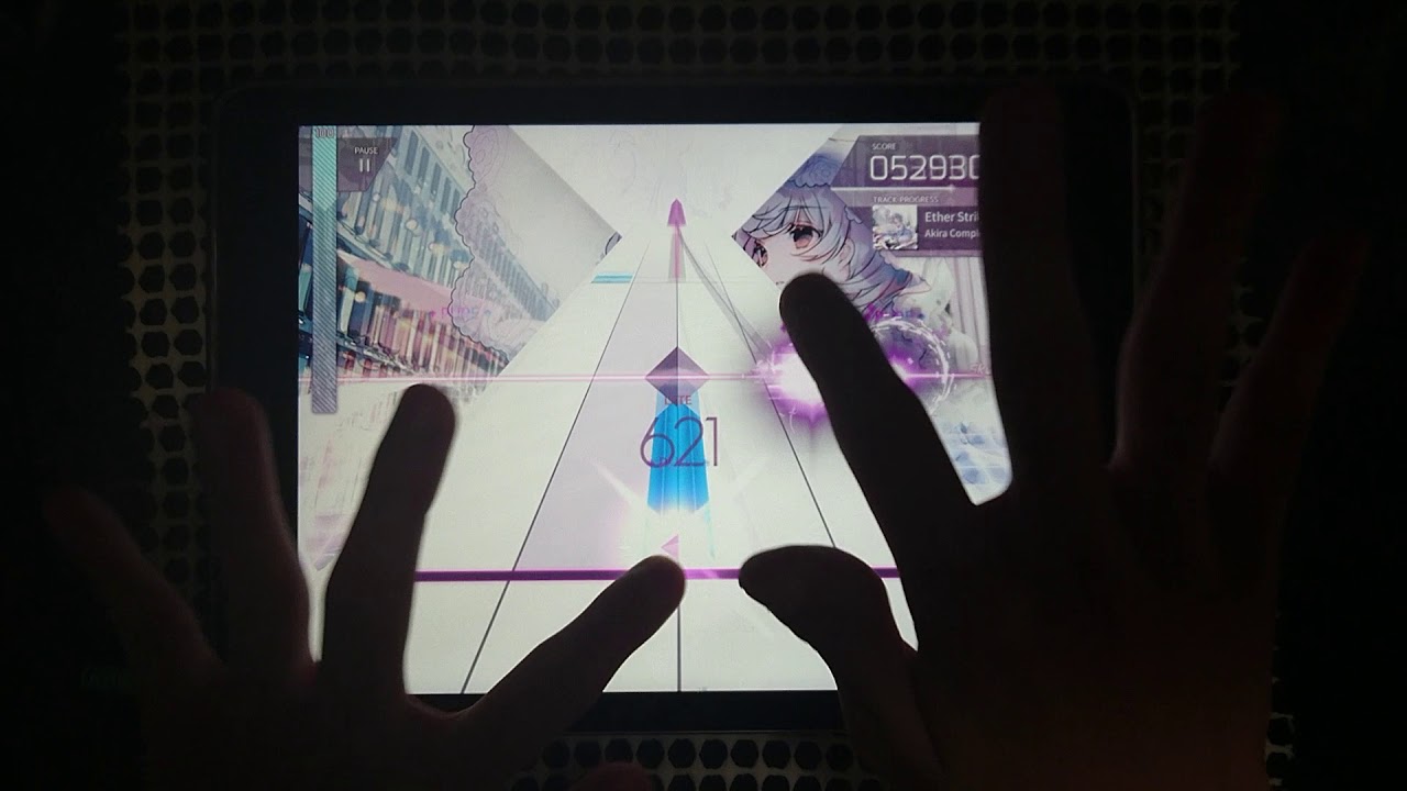 【Arcaea手元】Ether Strike [FTR 9+] PURE MEMORY!!! - YouTube