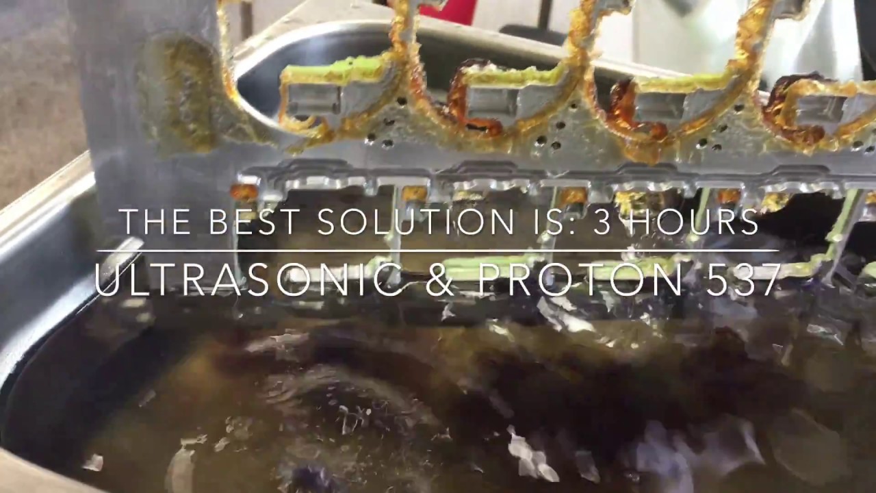 Proton® 537 - Cleaning coating Peters SL 1301 ECO-FLZ/23 - YouTube