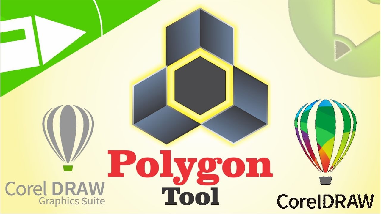 polygon tool in coreldraw | Kr graphics world - YouTube