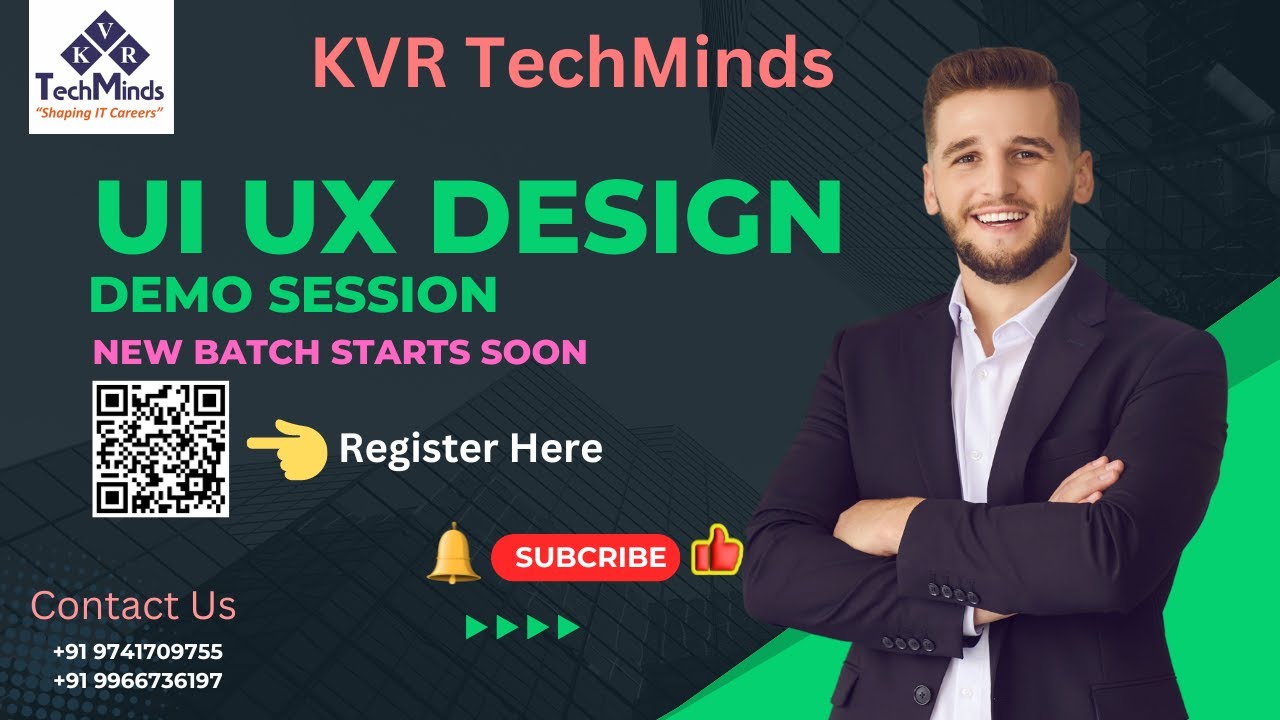 Master In UI UX Design || Demo || KVR TechMinds - YouTube