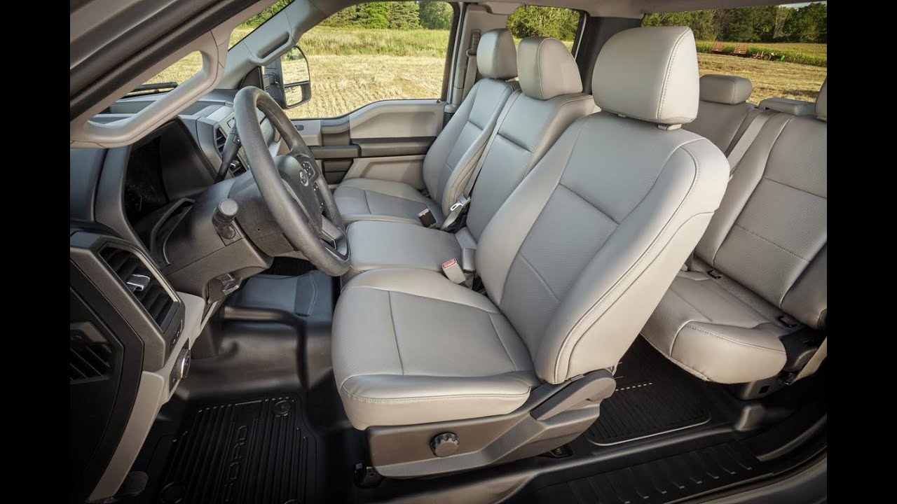2017 Ford F-Series Super Duty interior - YouTube