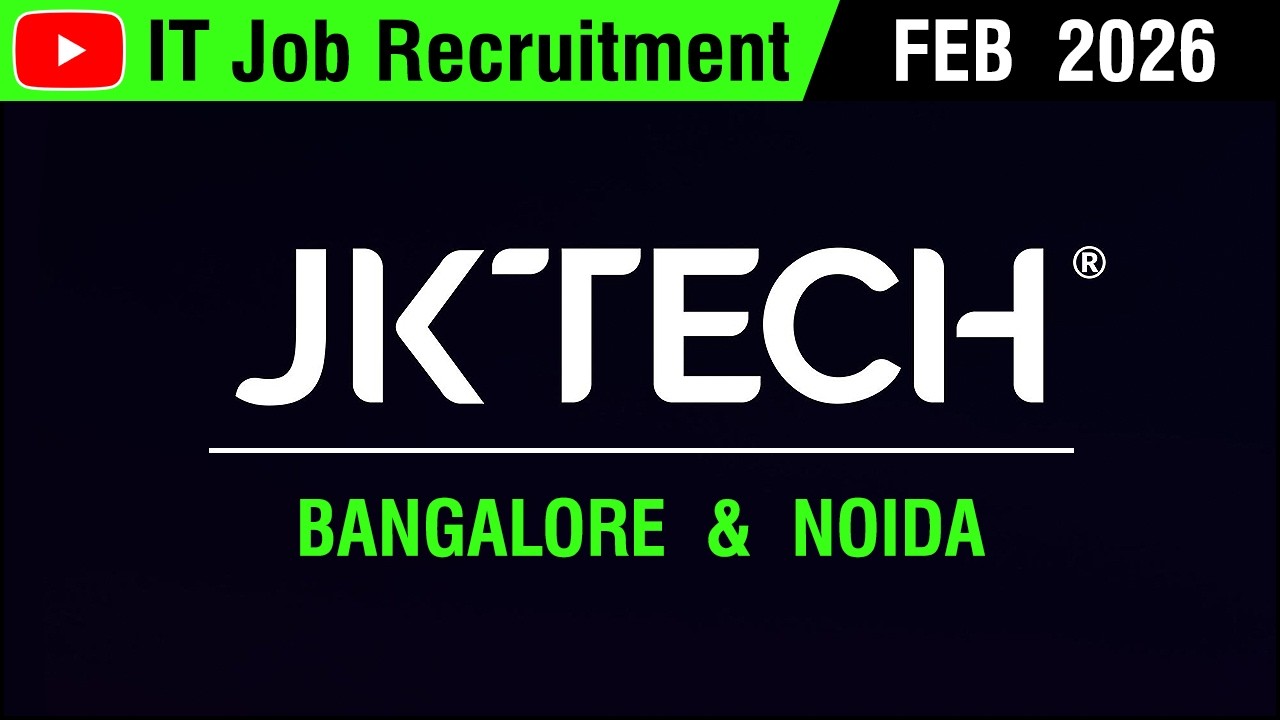 IT JOB | JK-Tech | JK Technosoft | Global IT Services | Bangalore Noida ...