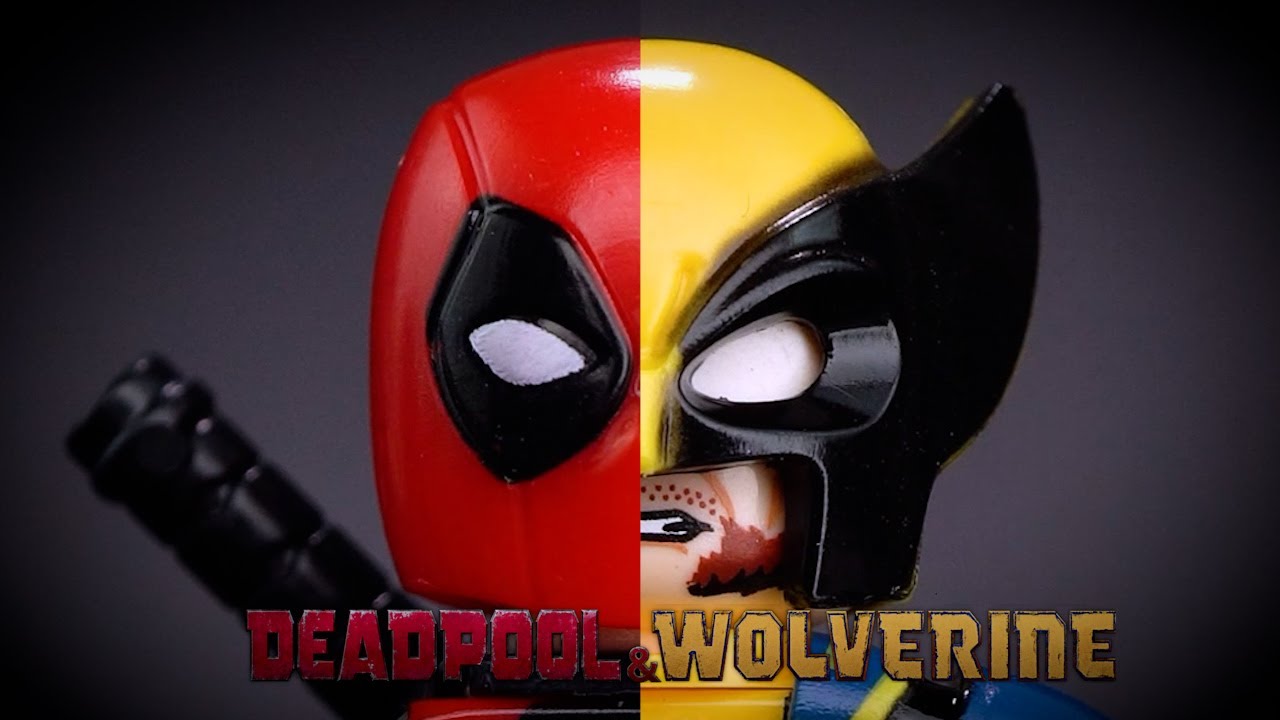 DEADPOOL & WOLVERINE Knock-off LEGO minifigures - KT1076 - YouTube