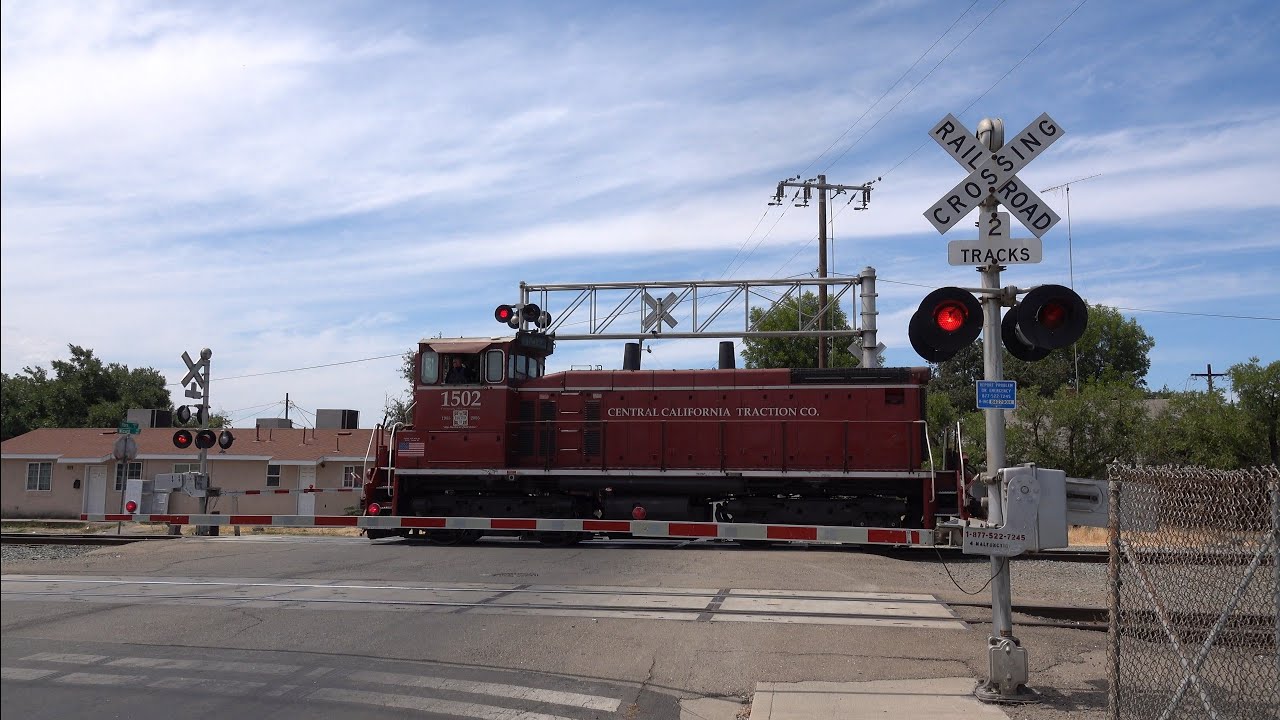 CCT Co. 1502 Lodi Flyer Light Engine Shortline, Flora St. Railroad ...