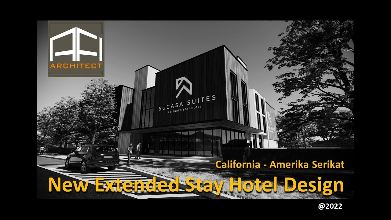 New Extended Stay Hotel Design - YouTube