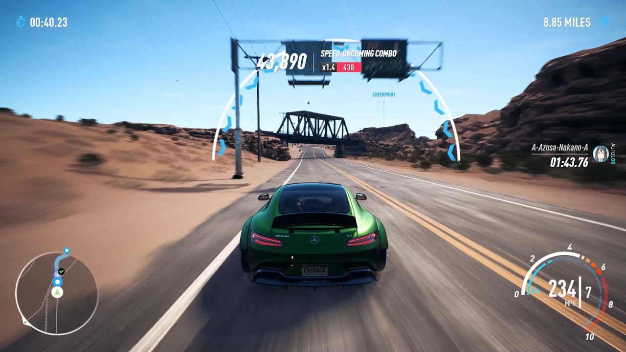 Need For Speed Payback - LV399 Mercedes-Benz AMG GT Performance ...