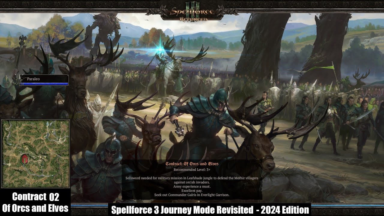 Contract 02 - Of Orcs and Elves (Spellforce 3 Journey Mode Revisited ...