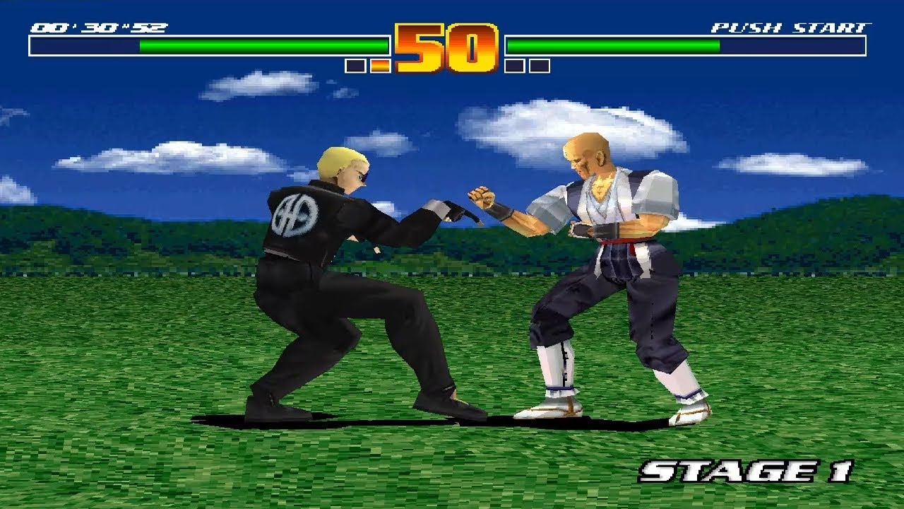 Fighter Maker [PS1] - play as Keith Storm - YouTube