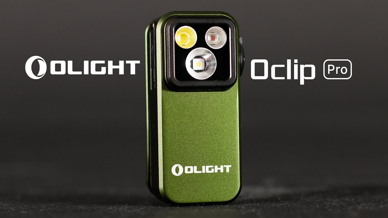 OLIGHT OClip Pro - Floodlight, Spotlight, and Red Light - Review and ...