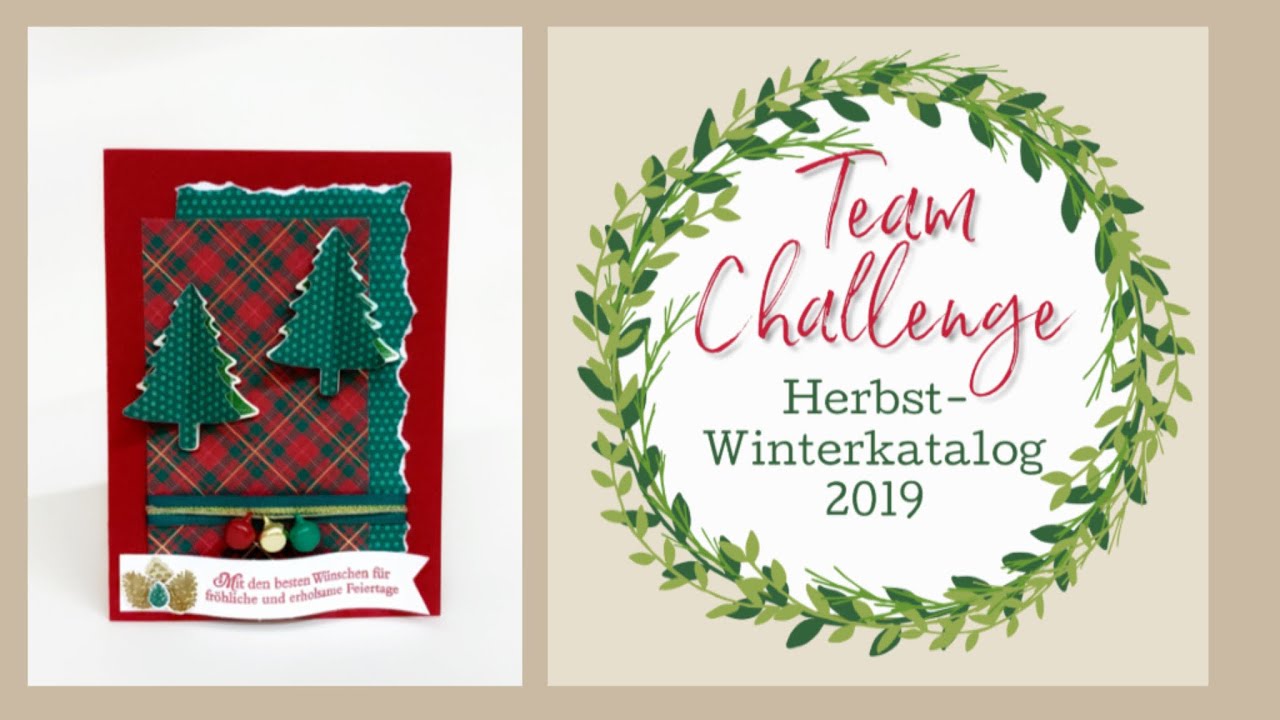 Skizze Nr. 6 - Tina Knapp - gebastelt mit Stampin‘ Up! Produkten - YouTube