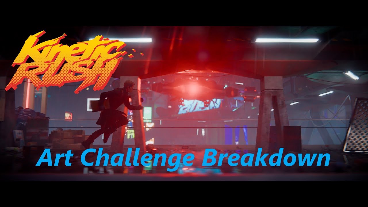 The Bookrunner Part 2 - Kinetic Rush Art Challenge Breakdown - YouTube