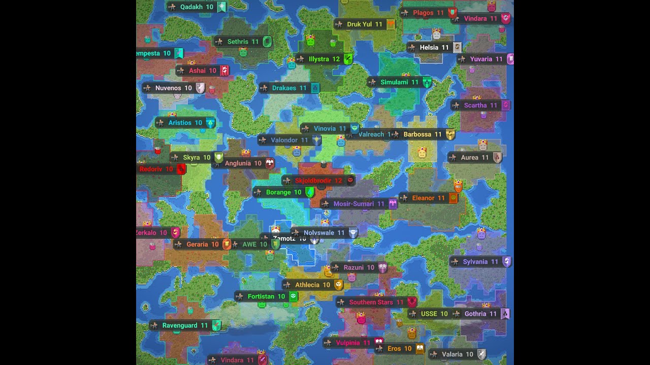 Eldham at War - Late May 2023 Map - YouTube