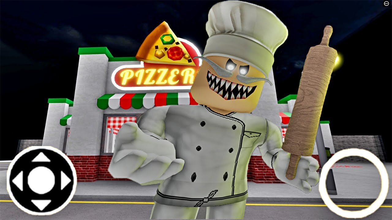 Escape Papa Pizza's Pizzeria! (SCARY OBBY) All Jumpscare - YouTube