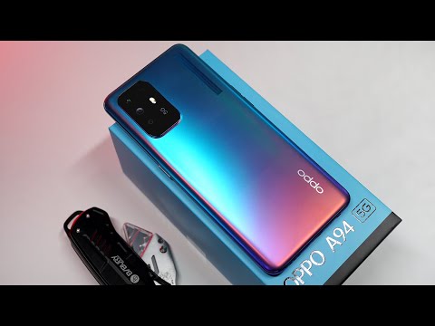 Unboxing OPPO A94 5G In Cosmo Blue - Ultra Thin & Ultra Lightweight, Super AMOLED - YouTube