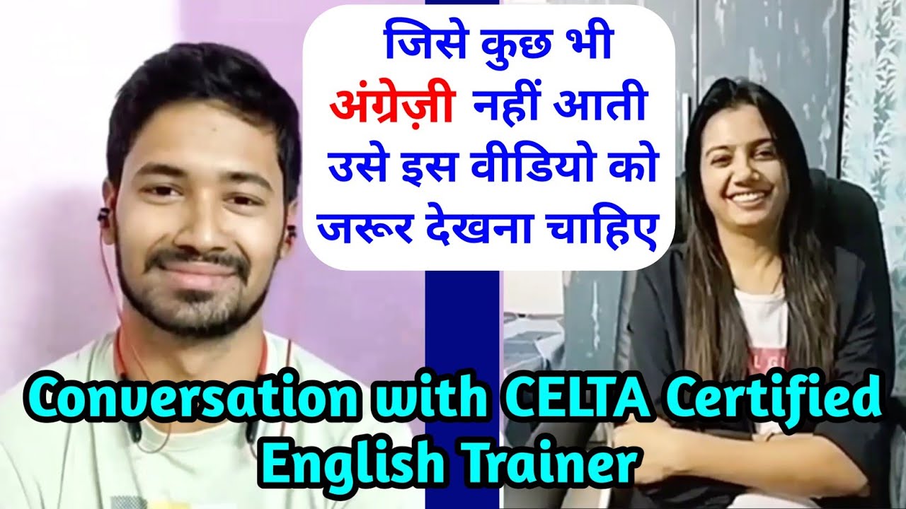 Life Changing🔥English Conversation with CELTA Certified Trainer ...