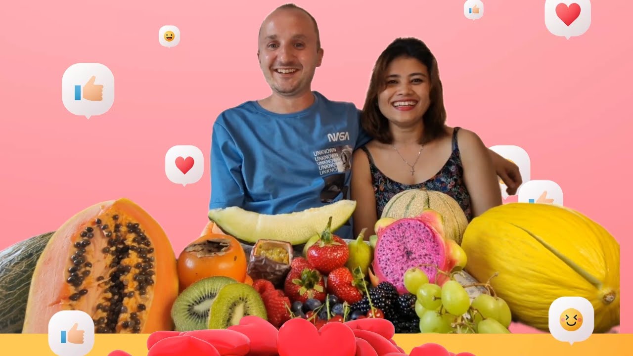 Bam Soh Nongwei🥝🍇 //Eating Fresh Fruits Platter 🥝🍇🍈🍉#fruit #fresh #asmr ...