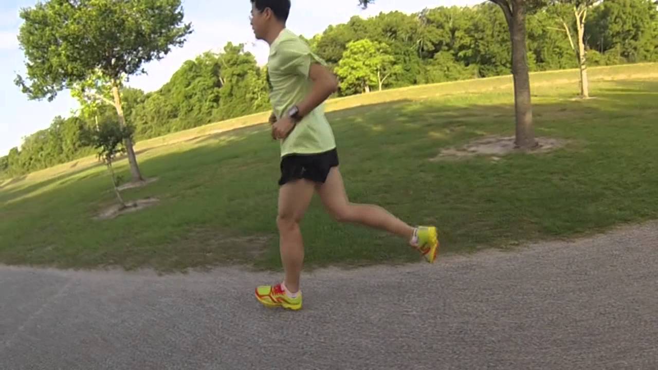 Running in slow motion - YouTube