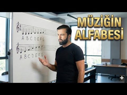 Gitarda NOTALAR ve HARFLER - BOŞ TEL NOTALARI
