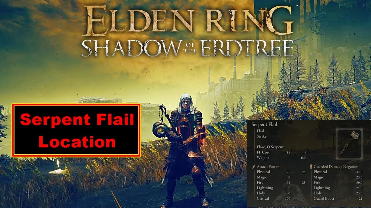 Elden Ring DLC Serpent Flail Location - YouTube