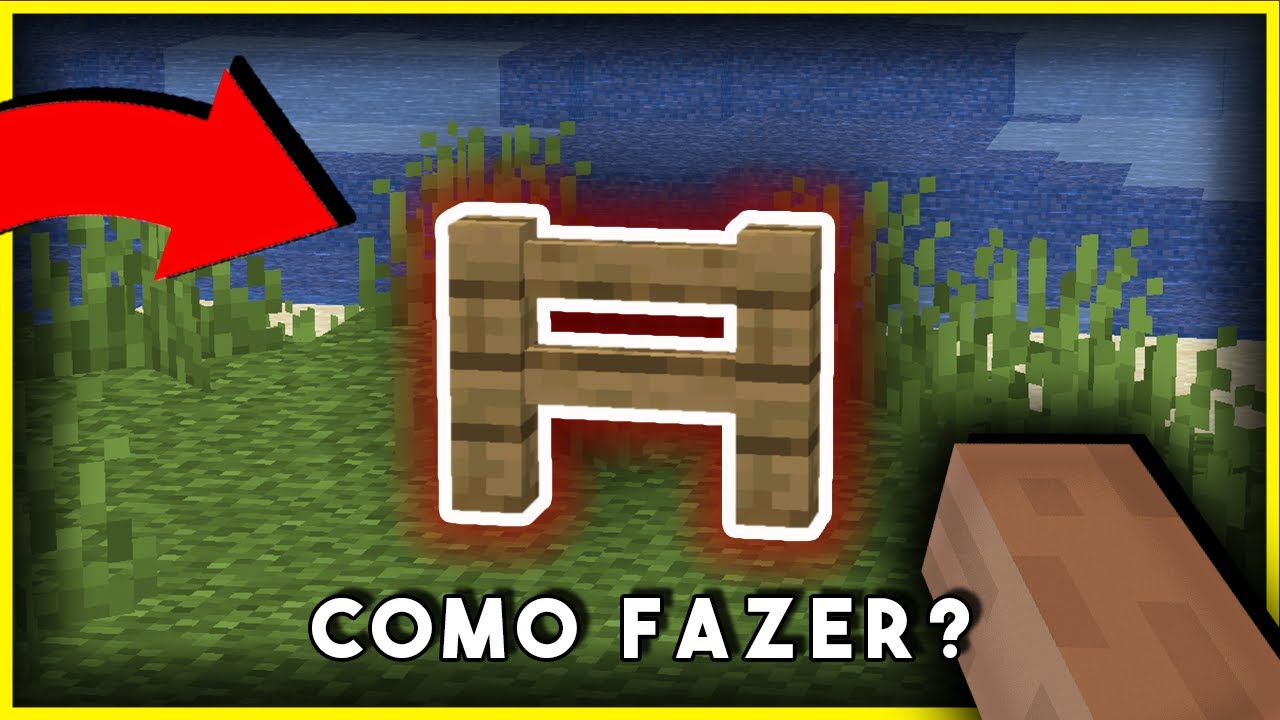 Como fazer CERCA no MINECRAFT (em 1 minuto) - YouTube