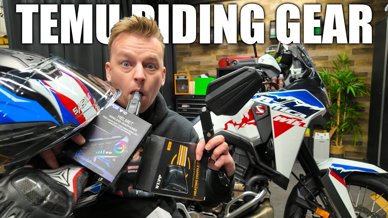 Testing Temu Motorcycle Gear – Total Trash or Best Budget Setup? - YouTube