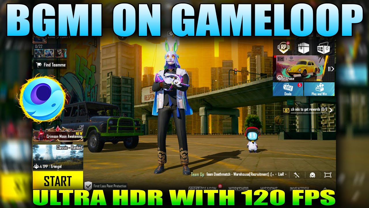 PLAY BGMI ON GAMELOOP EMULATOR | BEST EMULATOR FOR BGMI | ULTRA HDR ...