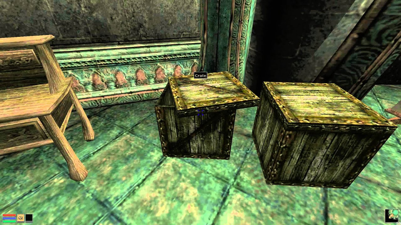 Morrowind containers animated mod. - YouTube