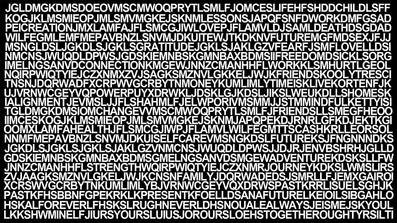 The First Three Words You See Is YOUR MINDFUL REALITY - YouTube