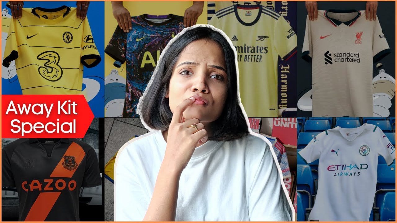 Rating all 2021/22 Premier League AWAY KITS - YouTube