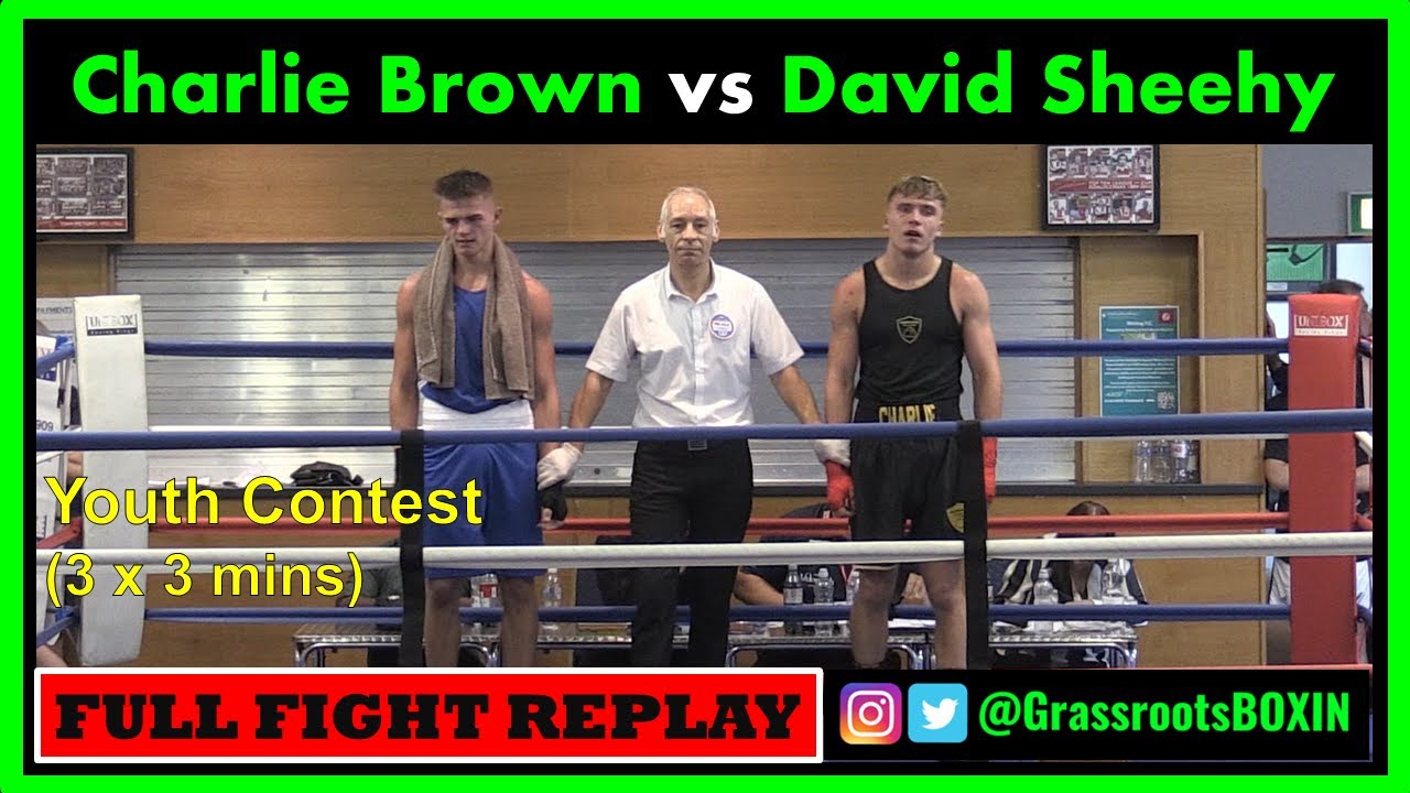 Charlie Brown vs David Sheehy - Youth Contest - Guildford Amateur ...