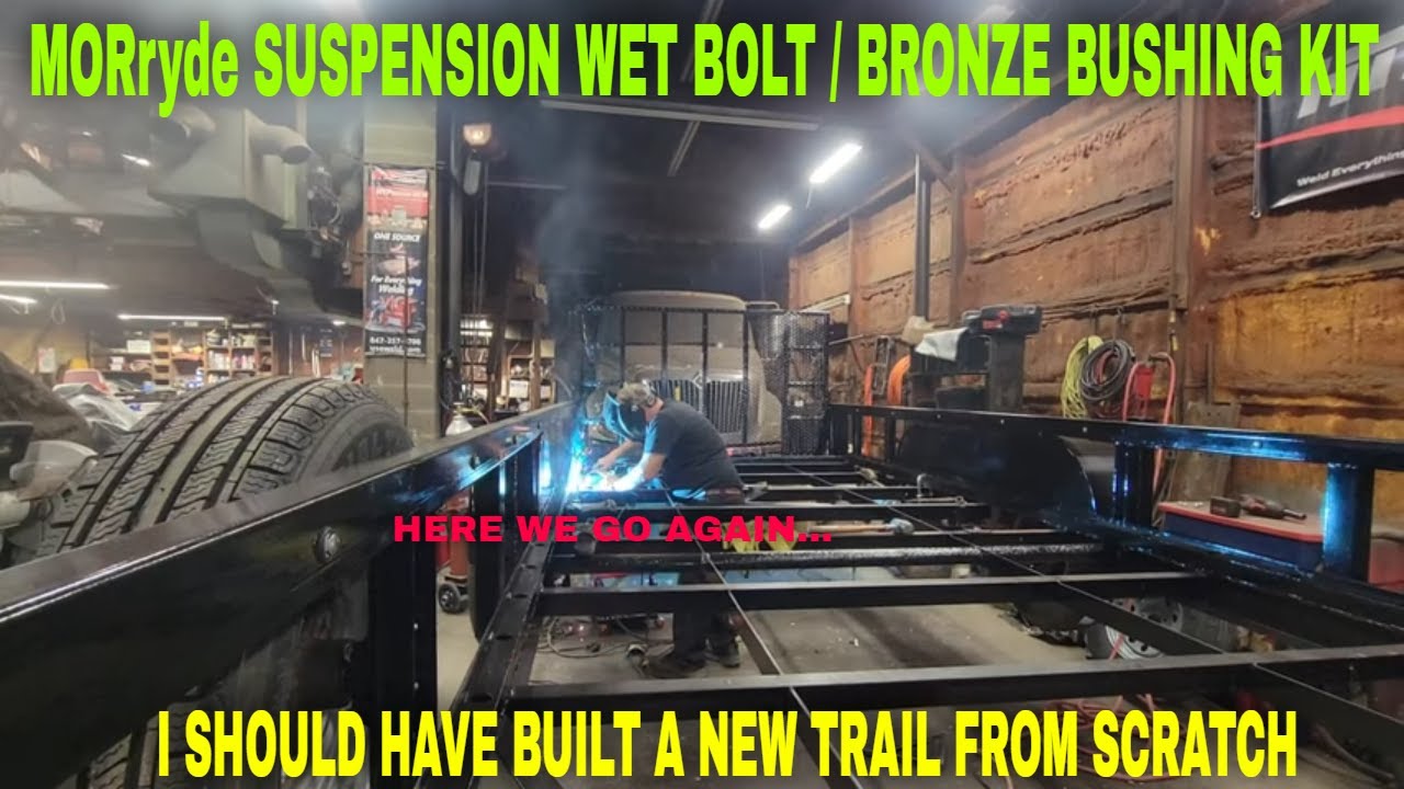 UTILITY TRAILER REBUILD PT12 I LEARNED MY LESSON......THE HARD WAY ...