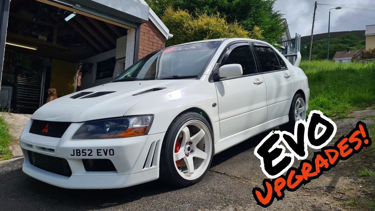 Making An EVO EVEN BETTER! *Paint, Semi Slick Tyres, Audio Upgrade ...